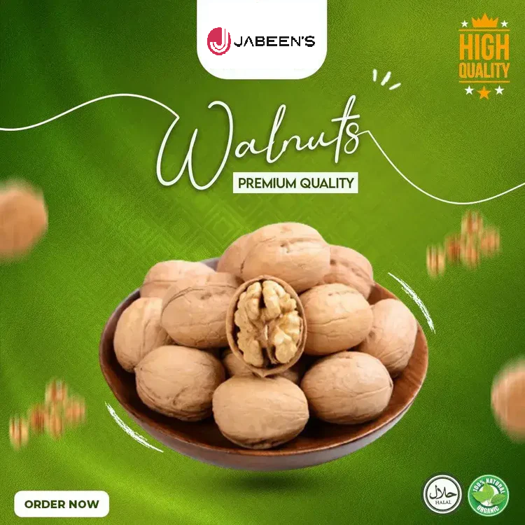 Get Soft Shell Walnuts 1Kg Pack Online In Pakistan - JabeensShop